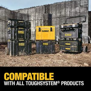 DEWALT TOUGHSYSTEM 2.0, Large Tool Box, 22 in, 110 lbs. Capacity (DWST08300)