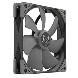 Scythe Kaze Flex 140mm Fan, PWM 300-1800RPM, Quiet Case/Radiator Fan, Single Pack