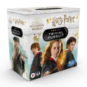 Hasbro Gaming Trivial Pursuit: Wizarding World Harry Potter Edition Compact Trivia Game, 2+ Players, 600 Trivia Questions, 8+ (Amazon Exclusive)