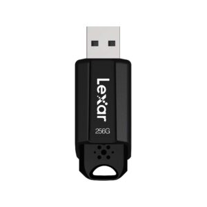 Lexar 256GB JumpDrive S80 USB 3.1 Flash Drive for Storage Expansion and Backup, Up to 150MB/s Read, Black (LJDS080256G-BNBNU)