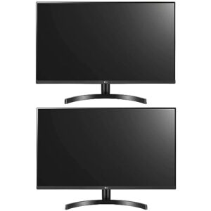 lg 27qn600-b 27 inch qhd 2560x1440 ips monitor with amd freesync, hdr10 2 pack