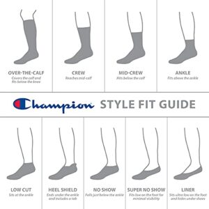 Champion womens 6-pack Super No Show Socks, Assorted, 5 9 US