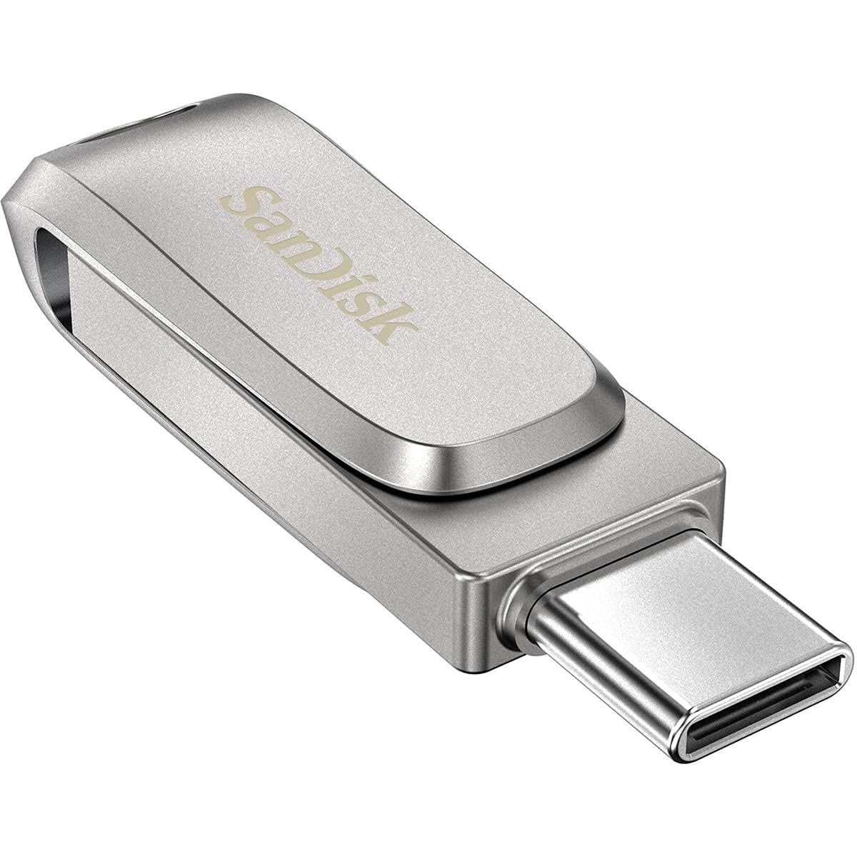 SanDisk 512GB Ultra Dual Drive Luxe USB Type-C - SDDDC4-512G-G46, Black