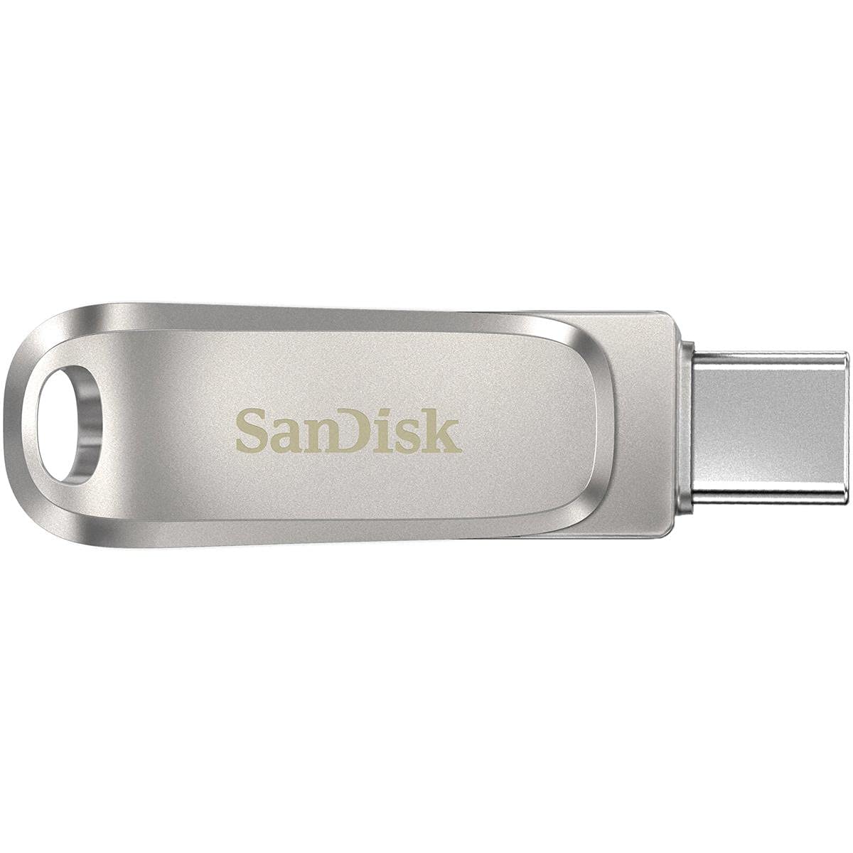 SanDisk 512GB Ultra Dual Drive Luxe USB Type-C - SDDDC4-512G-G46, Black