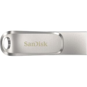 SanDisk 512GB Ultra Dual Drive Luxe USB Type-C - SDDDC4-512G-G46, Black