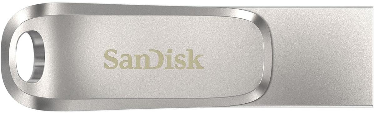 SanDisk 512GB Ultra Dual Drive Luxe USB Type-C - SDDDC4-512G-G46, Black