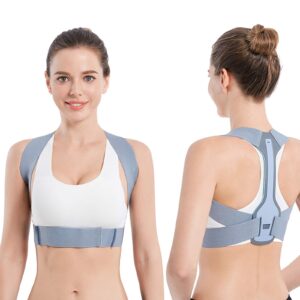 cadifet posture corrector for women and men, upper back brace straightener posture corrector for clavicle chest support