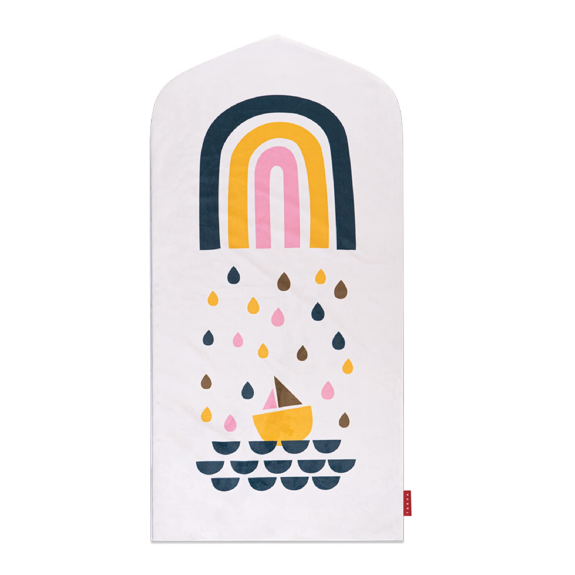 TAKVA My First Prayer Mat | Kids Prayer Mat (Rainbow Boat)