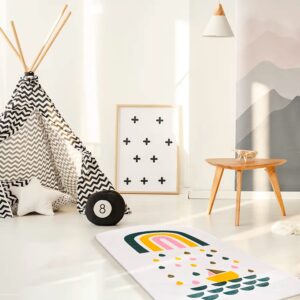 TAKVA My First Prayer Mat | Kids Prayer Mat (Rainbow Boat)