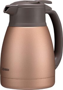 zojirushi sh-hc10nu stainless steel vacuum carafe, 1-liter, matte copper