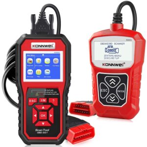 kw850 obd2 scanner + kw310 obd2 scanner