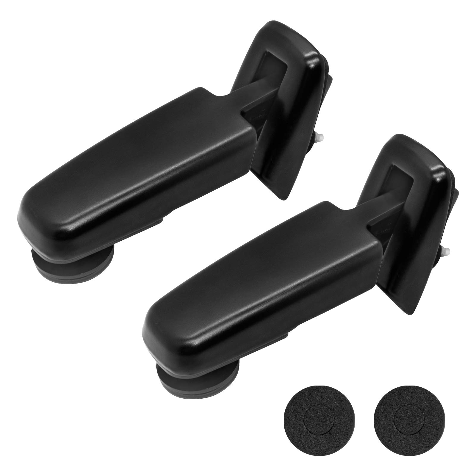 Rear Window Hinge Set Liftgate Glass Hinges Left & Right by Sikawai Fits for F-ord Esca-pe 2001 2002 2003 2004 2005 2006 2007 M-ercury Mariner 2005 2006 2007 - Replaces YL8Z78420A68BA YL8Z78420A69BA