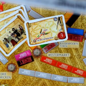 Ticket to Ride Amsterdam Board Game - Train Route-Building Strategy Game, Fun Family Game for Kids & Adults, Ages 8+, 2-4 Players, 10-15 Minute Playtime, Made by Days of Wonder