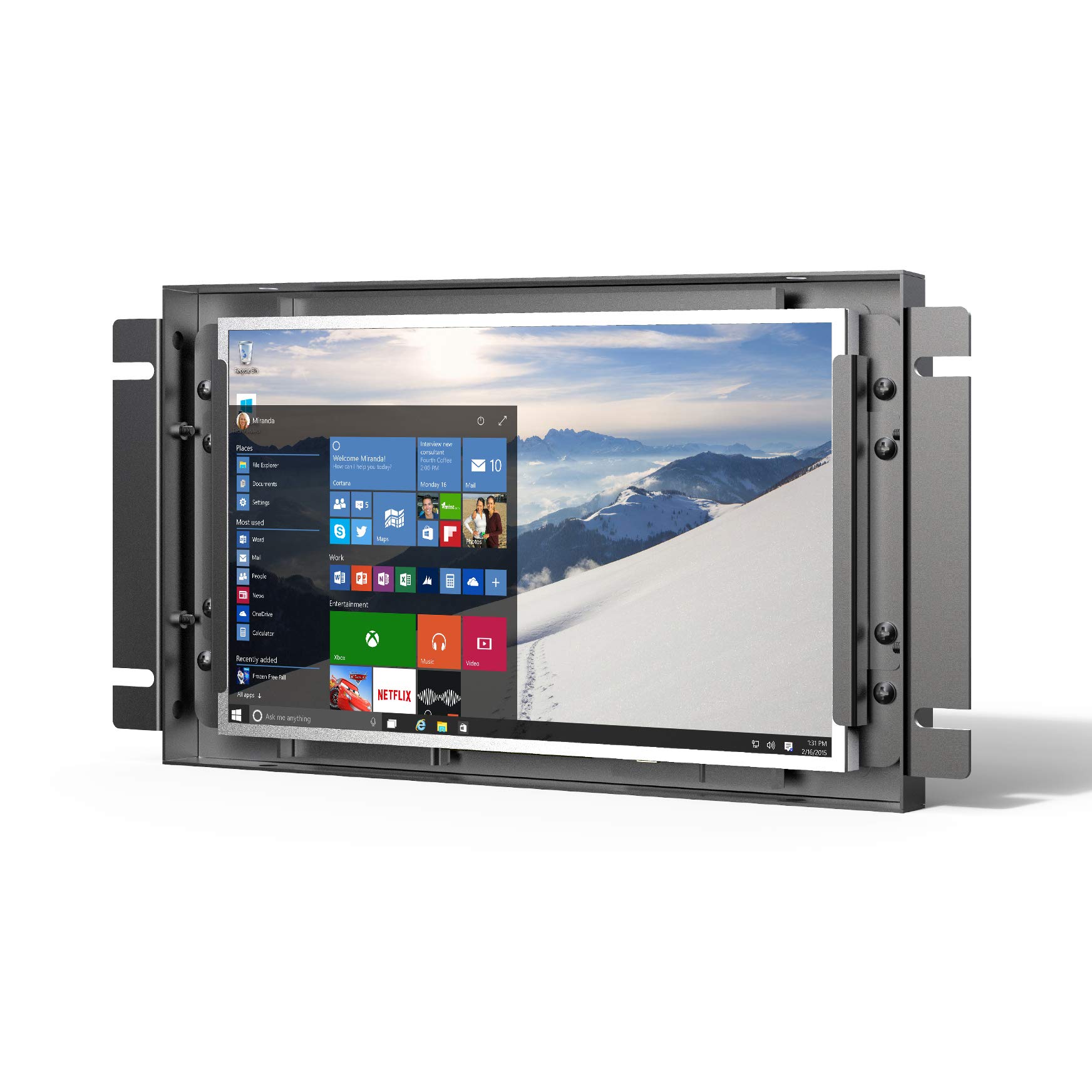 LILLIPUT 7 inch TK700-NP/C/T-B Rugged HDMI Touch Screen Monitor with High Brightness and Open Frame