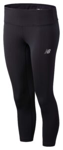 new balance women's accelerate capri 21, black spruce, medium