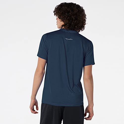 New Balance Men's Accelerate Short Sleeve, Eclipse , Medium