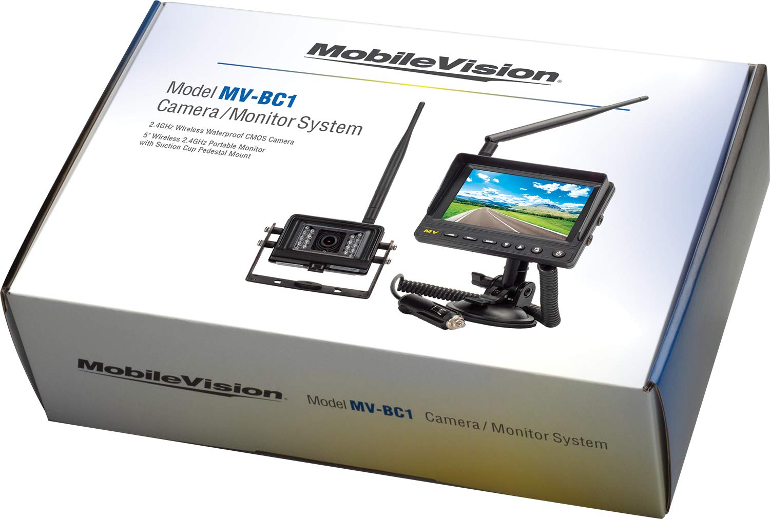 MAGNADYNE MV-BC1 | 2.4G Wireless Water-Resistant Camera and 5" Portable Monitor for RVs