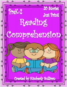 reading comprehension 20 stories just print