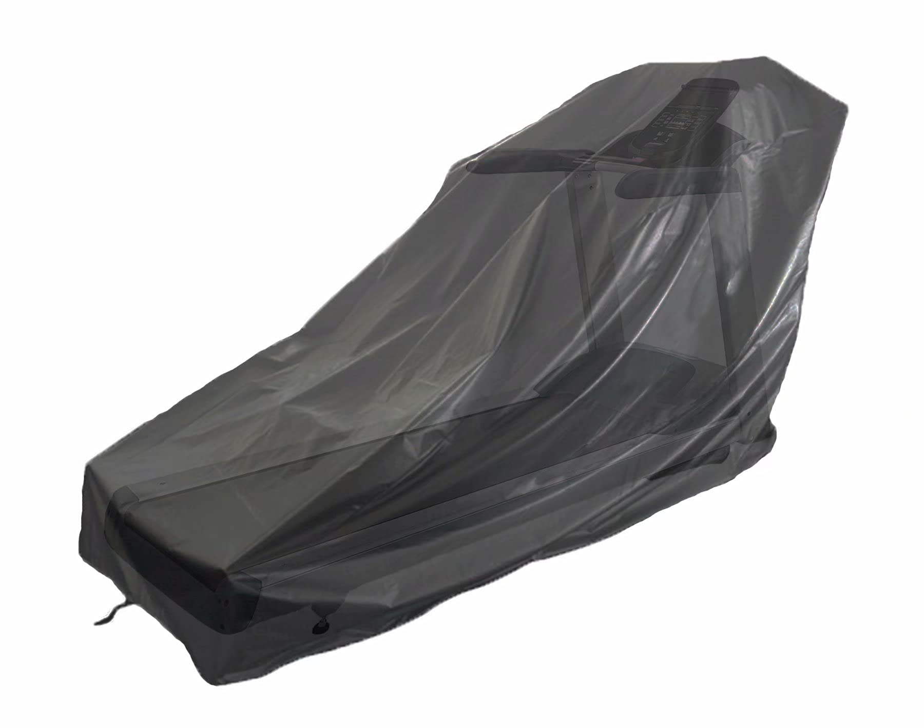 Non-Folding Treadmill Cover, dustproof and Waterproof Cover, Oxford Cloth Waterproof Sunscreen Cover (Black)