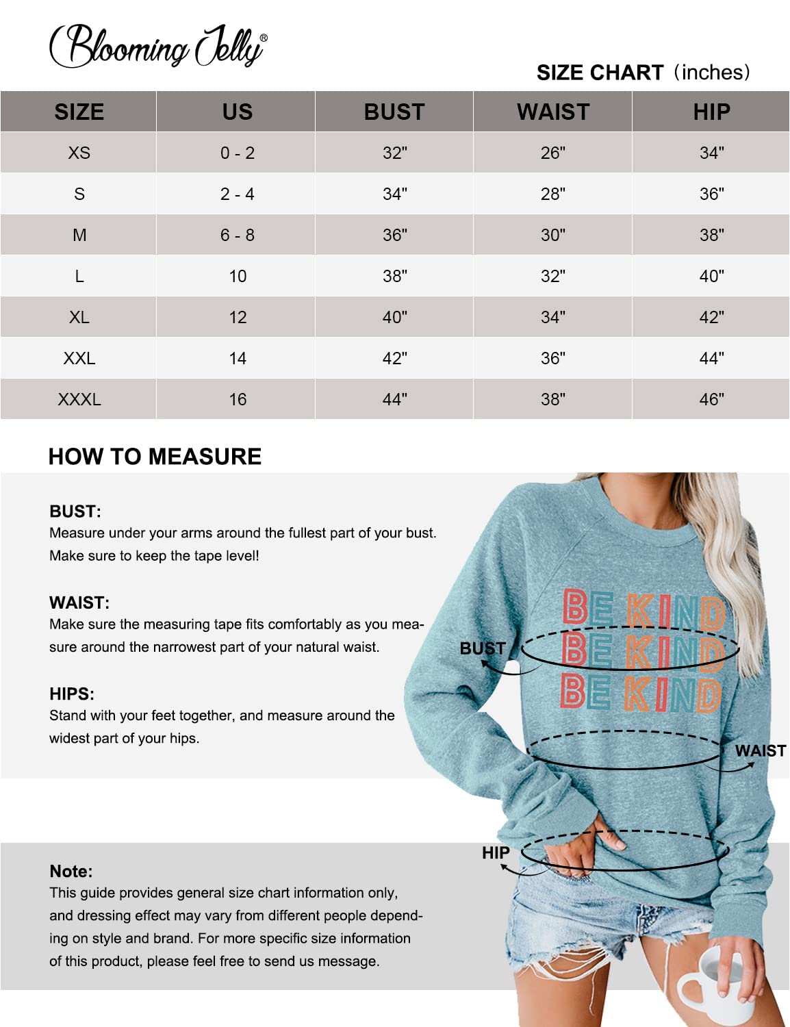 Blooming Jelly Womens Be Kind Sweatshirt Crewneck Loose Fit Cute Long Sleeve Tops Ladies Fall Clothes Winter Teacher Outfits (X-Large, Pink)