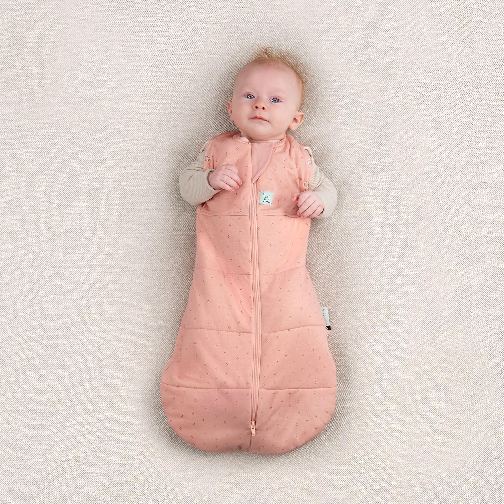 ergoPouch 1 tog Baby Sleep Sack 0-12 months - Baby Sleeping Sack for Warm & Cozy nights - Cocoon Swaddle Sack Baby Keeps Calm & Relaxed - Baby Sleeping Bag Regulate Body Temperature (Night Sky)