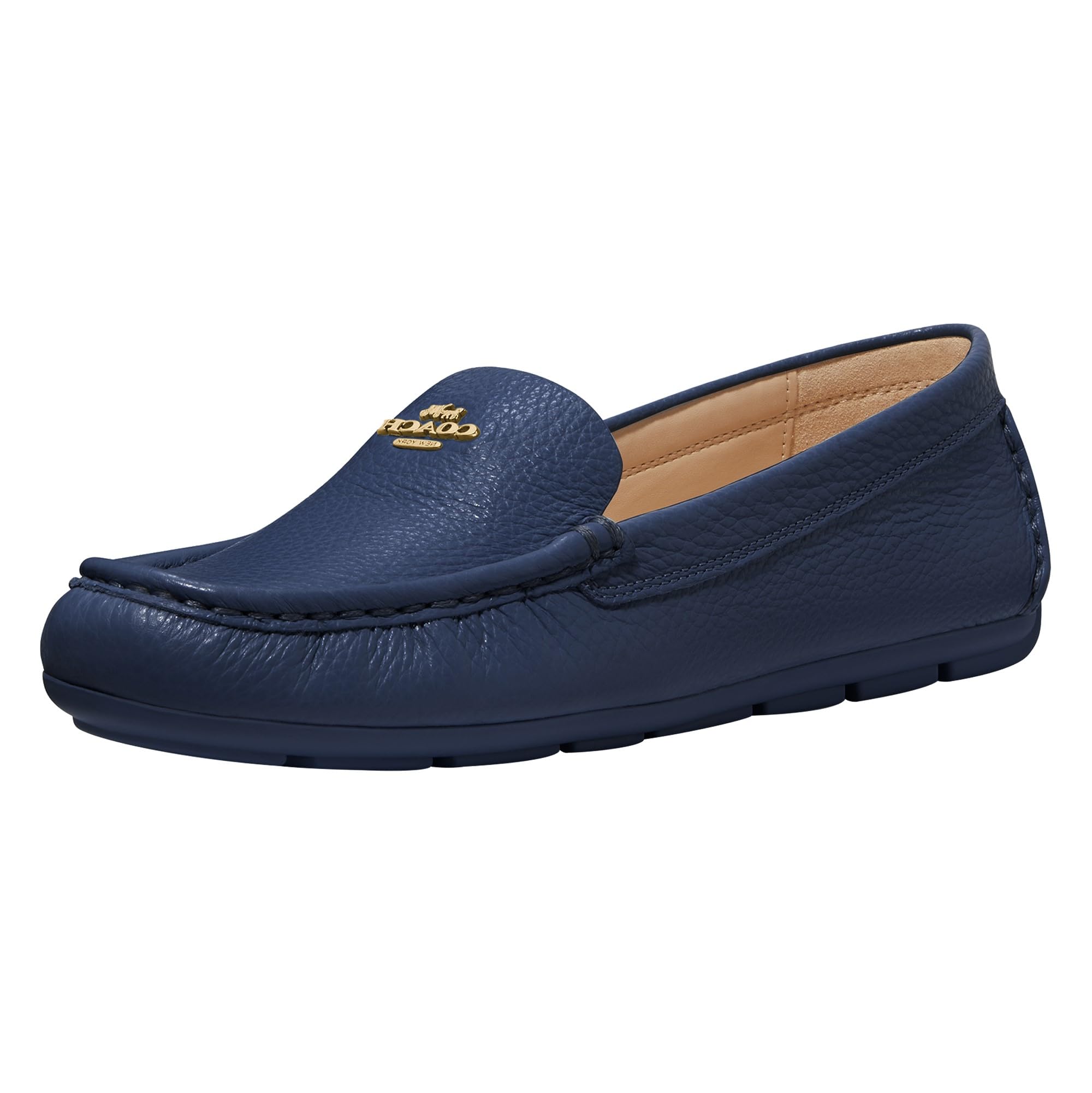 COACH Women's Flats Marley Driver, Color True Navy, Size 8.5