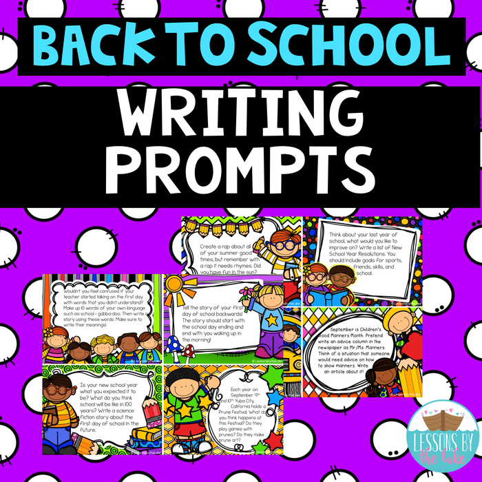 Back to School Creative Writing Prompts