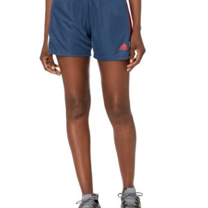 adidas Womens Tiro Training Short Color Up Crew Navy/Vivid Red X-Large