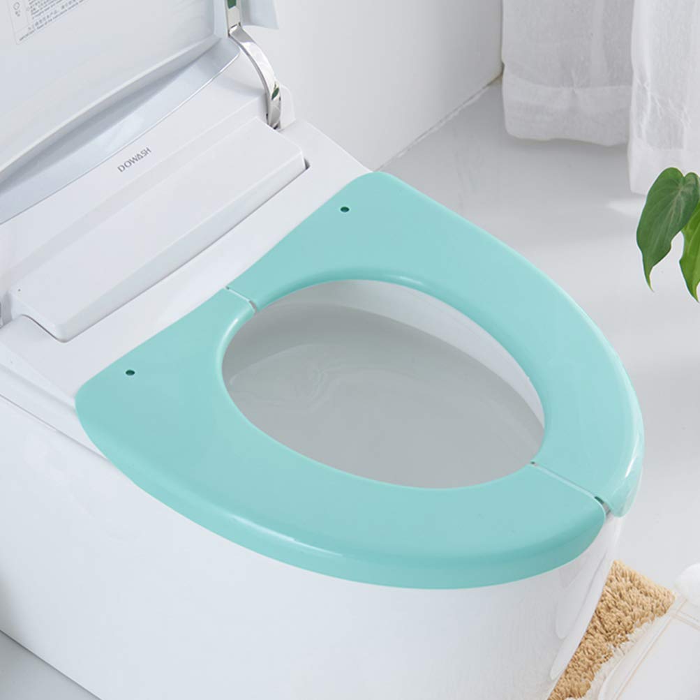 1pc Folding Toilet Seat Travel Toilet Lid Portable