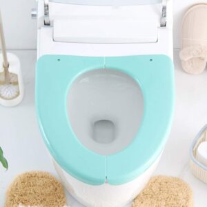 1pc Folding Toilet Seat Travel Toilet Lid Portable