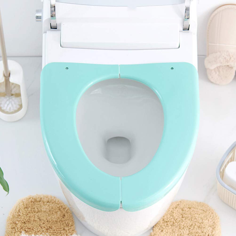 1pc Folding Toilet Seat Travel Toilet Lid Portable