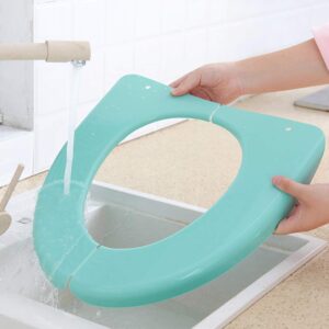 1pc Folding Toilet Seat Travel Toilet Lid Portable