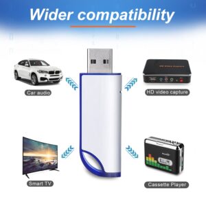 USB Drive, 32G FAT32 USB Flash Drive Memory Stick Thumb Drive for Computer/Laptop for Photo/Video Backup with Indicative Light