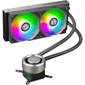 Lian-Li Galahad 240mm High Performance RGB CPU Water Cooler Black