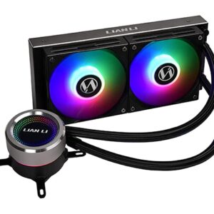 Lian-Li Galahad 240mm High Performance RGB CPU Water Cooler Black