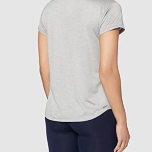 New Balance Women's Sport Core Heather Short Sleeve, Athletic Grey , Medium