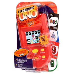 Basic Fun UNO Electronic Handheld Game with Full Color Screen