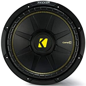 Harmony Audio Kicker (2) CWS12 Car Audio CompC Subwoofer 12" Sub 44CWCS124 Bundle with Harmony HA-A400.1 Amplifier & Amp Kit