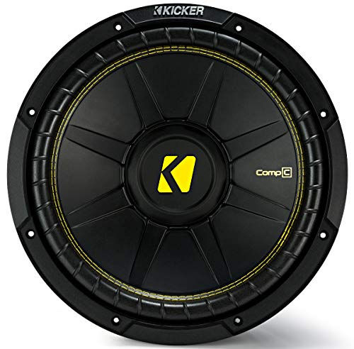 Harmony Audio Kicker (2) CWS12 Car Audio CompC Subwoofer 12" Sub 44CWCS124 Bundle with Harmony HA-A400.1 Amplifier & Amp Kit