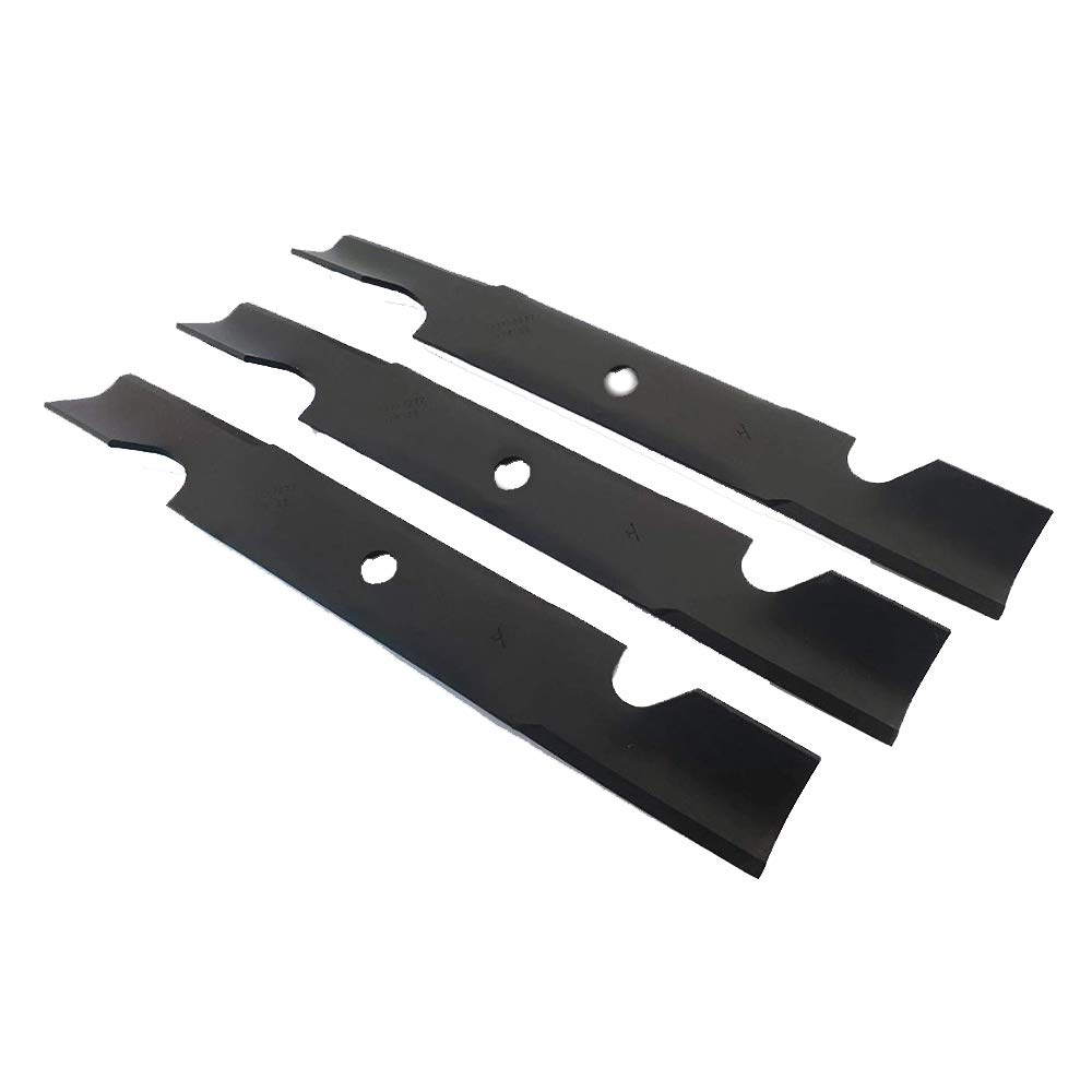 Stevens Lake Parts Set of 3 New Lawn Mower Blade Fits Toro 74830, 74841, 74845, Z 48" Models Interchangeable with 117-7277-03, 117-7277-03