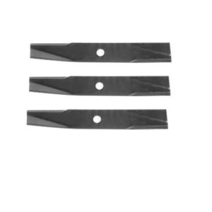 stevens lake parts set of 3 new mower blade fits toro wheel horse 42" mower deck models