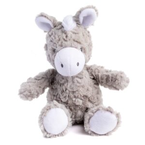 kids preferred carter’s donkey stuffed animal plush 10 inches, gray