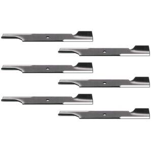 stevens lake parts set of 6 new lawn mower blade fits bad boy, gravely, fits husqvarna, scag, universal, universal products turf master ztr zero turn 72" deck, zero turn rider 72" deck models