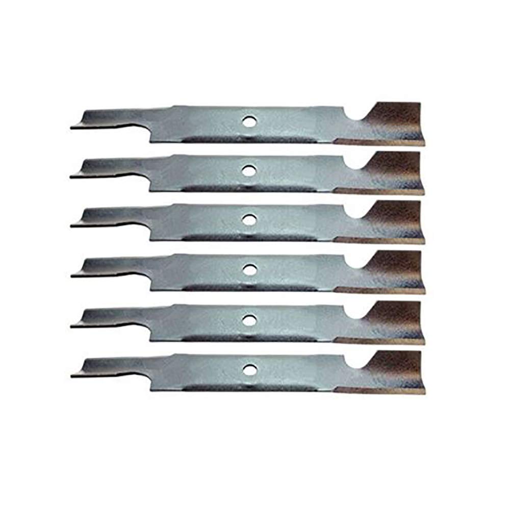 Stevens Lake Parts Set of 6 New Lawn Mower Blade Fits Toro 74830, 74841, 74845, 74851, 74855, 74871 Models Interchangeable with 117-7277-03, 14803, 14803