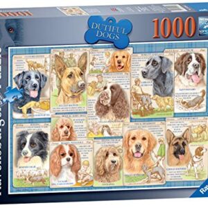 Ravensburger Dutiful Dogs Jigsaw Puzzle 1000 Piece for Adults and Kids Age 12 and Up