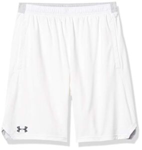 under armour mens locker 9in pocketed short white lg