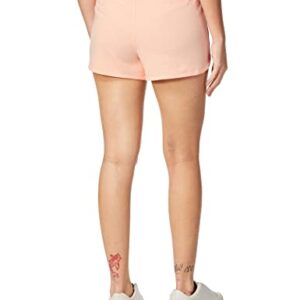 Champion, Gym, Mid-Rise, Comfortable Athletic Shorts for Women, 2.5", Certain Peach, Medium