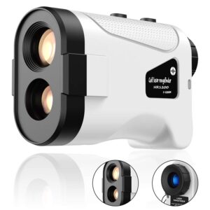 miao lab golf laser rangefinder with slope - 875 yards laser distance finder high-precision flag pole locking vibration/speed/fog lightweight easy to grip with storage case for golf/hunting/sports