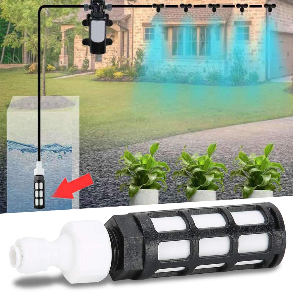 Water Filter, Portable On‑Toxic Filter Replacement Water Inlet Filter, PP Tasteless for Water Sprayer Misting Humidification