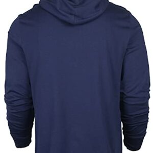 Polo RL Men's Long Sleeve Jersey Knit Pullover Hoodie (Navy, Medium)